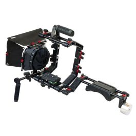 Filmcity DSLR Camera Cage Shoulder Rig Kit 02