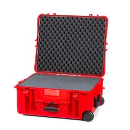 HPRC Resin Case 2700W Wheeled Foam Red