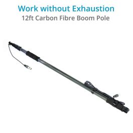 Proaim 12ft Carbon Fiber Boom, 20ft Long XLR Cable