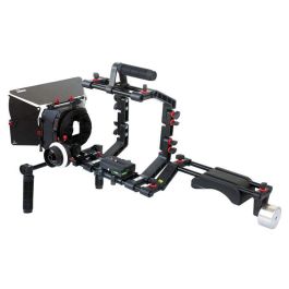 Filmcity DSLR Camera Cage Shoulder Rig Kit 03