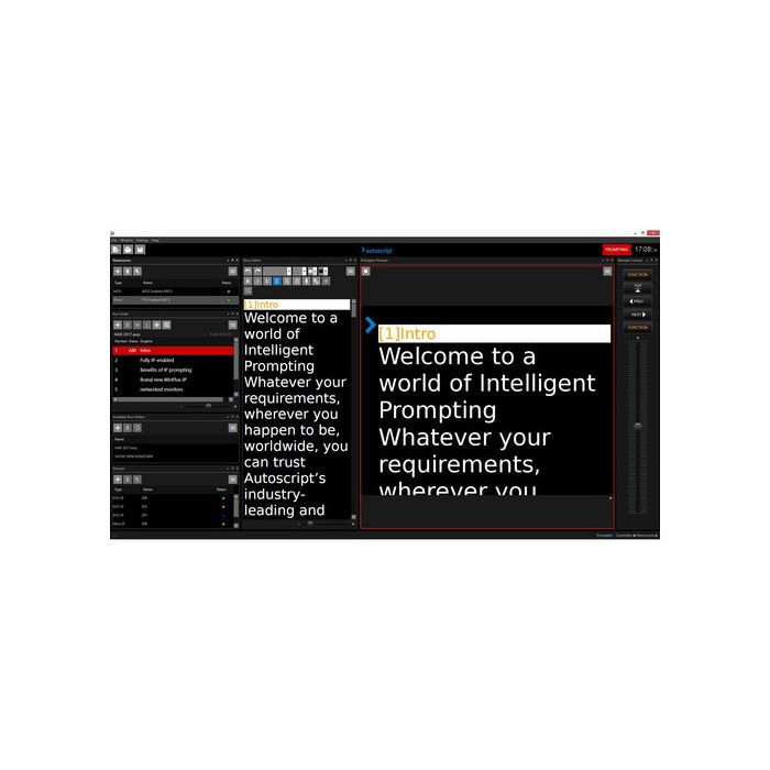 Autoscript Newsroom licence for WinPlus-IP studio prompting software ...